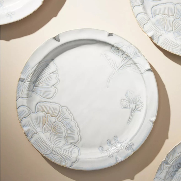 Anthropologie | Dining | Anthropologie Brand New Set Of 4 Riley Dinner ...